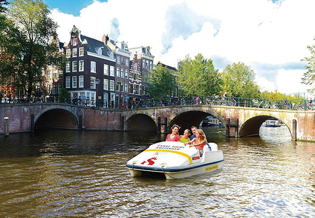Waterfiets Amsterdam | Huur een waterfiets | stromma.com