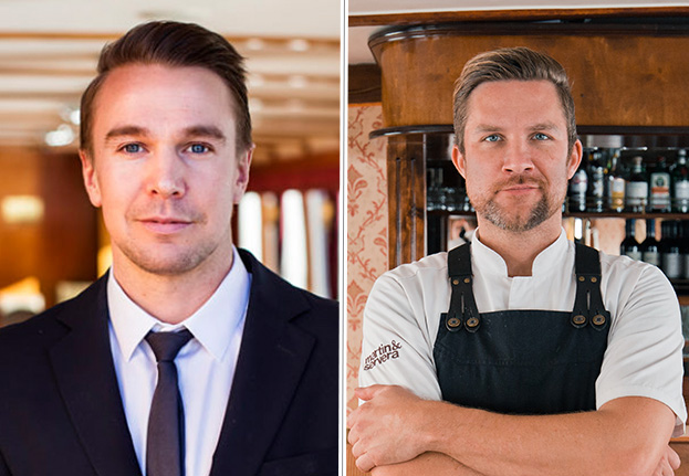 Krögarna Johan Henriksson och Joakim Lindblom