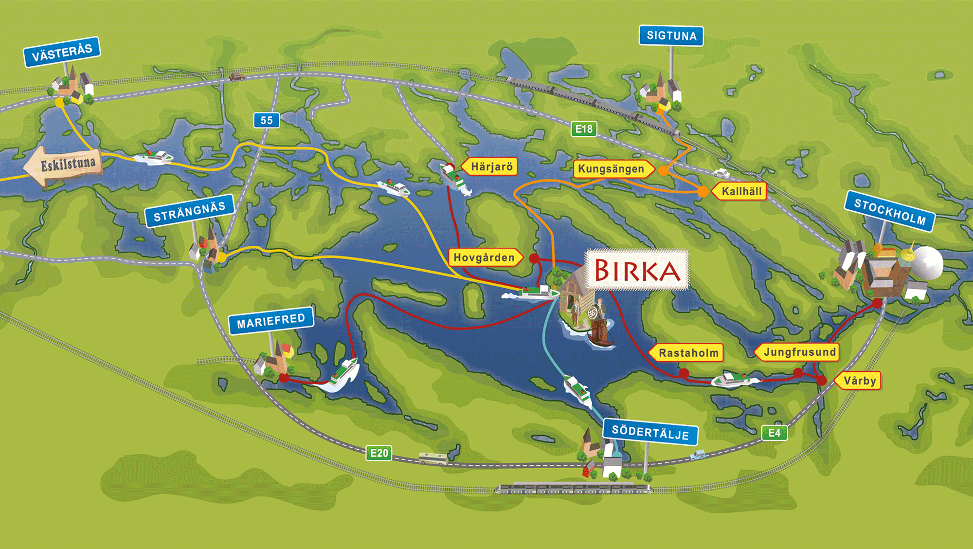 Visit Birka The Viking City, Stockholm Sweden | stromma.com